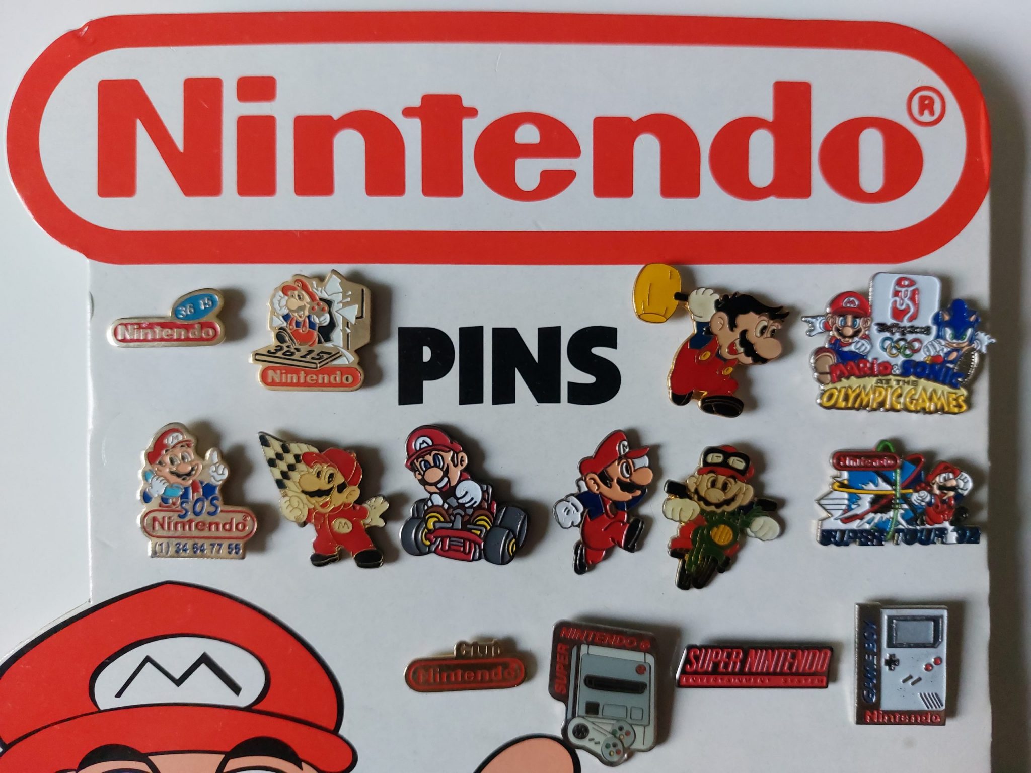 Collection de pin's Nintendo - Nintendo Museum